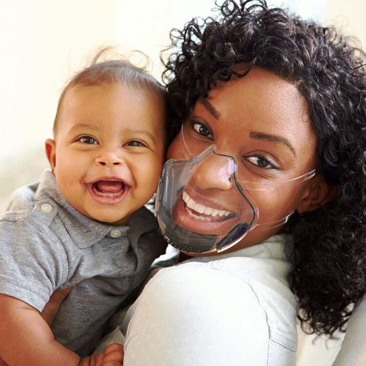 Protective Transparent Lip Language Mask – Vianys